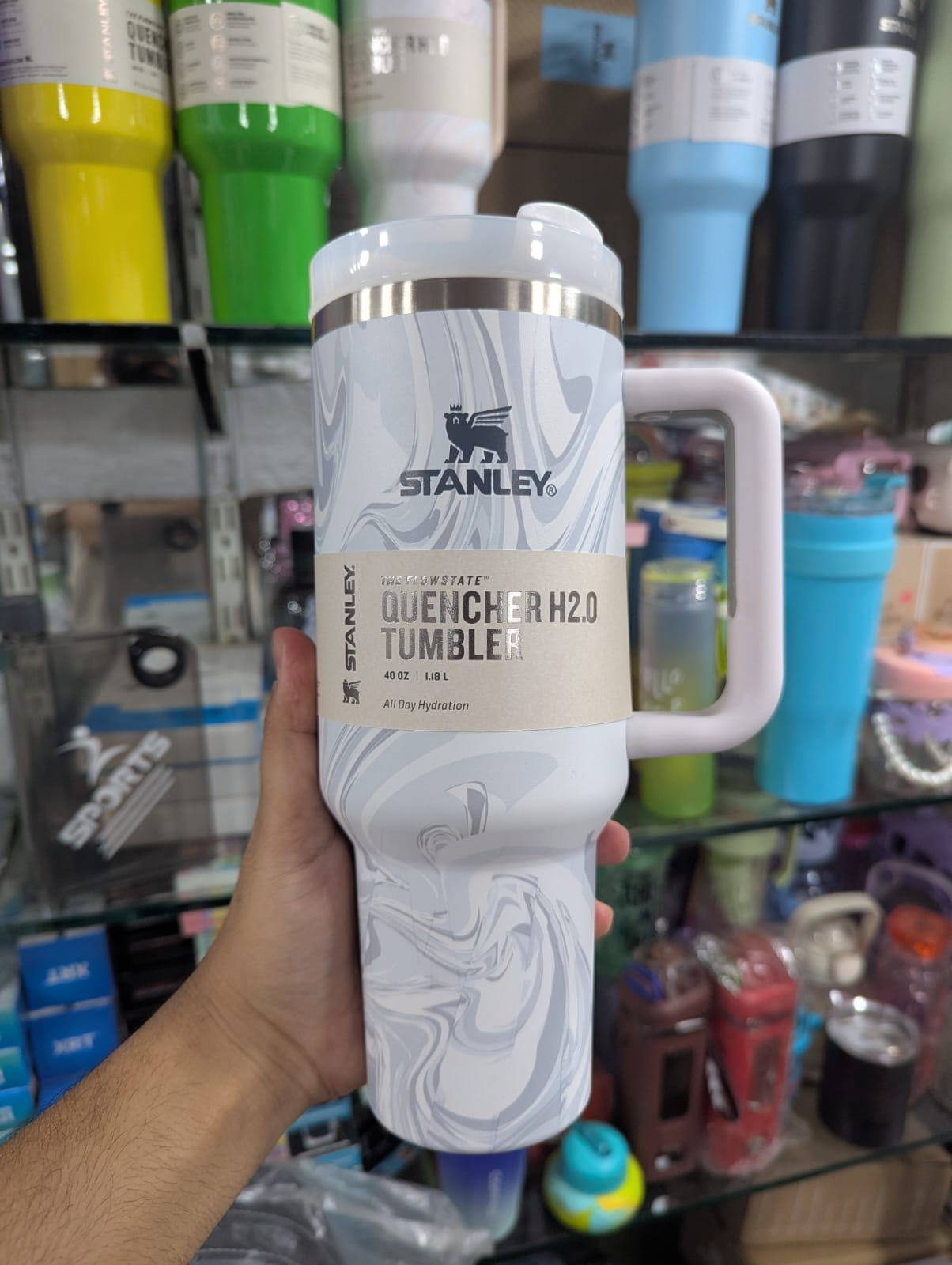 Stanley 1200ML Tumbler Marble Grey – The Gadgets Gallery